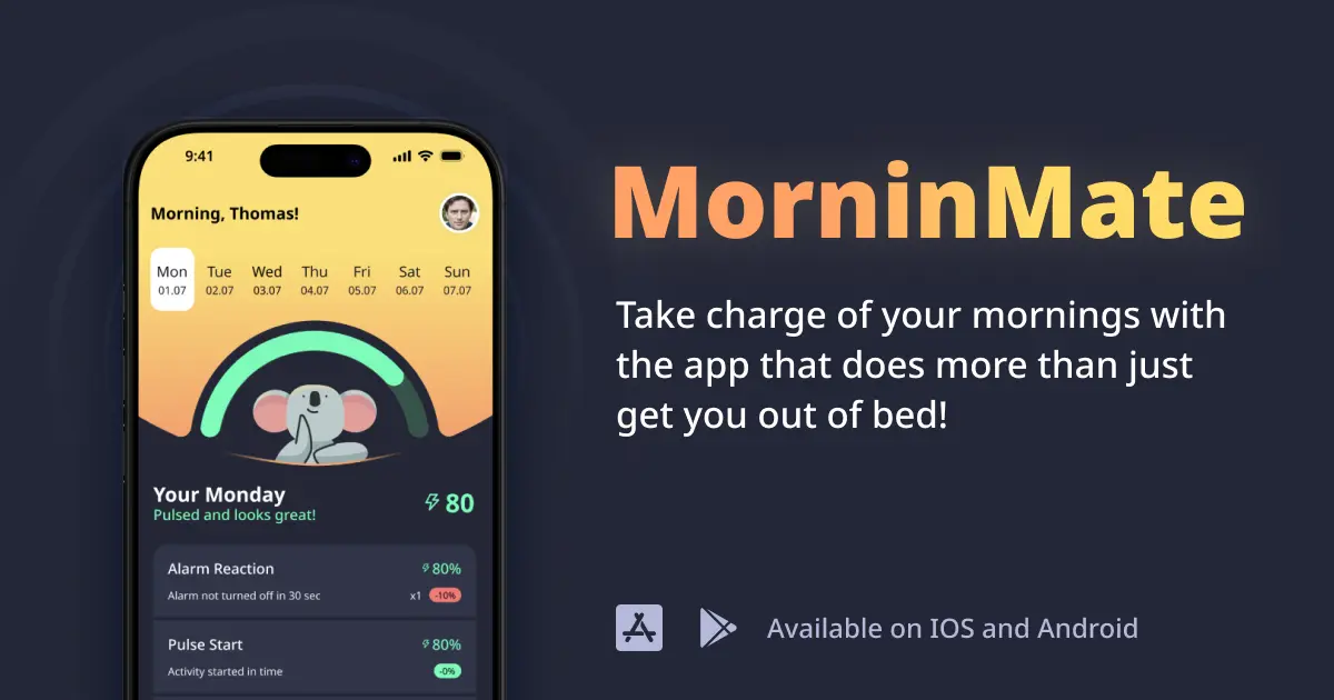MorninMate - Take Control of Your Morning